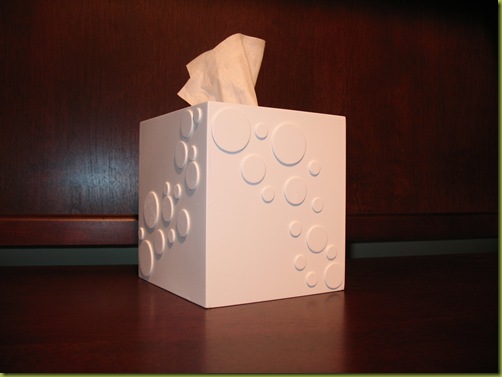 Pretty Tissue Box | Just a Girl Blog